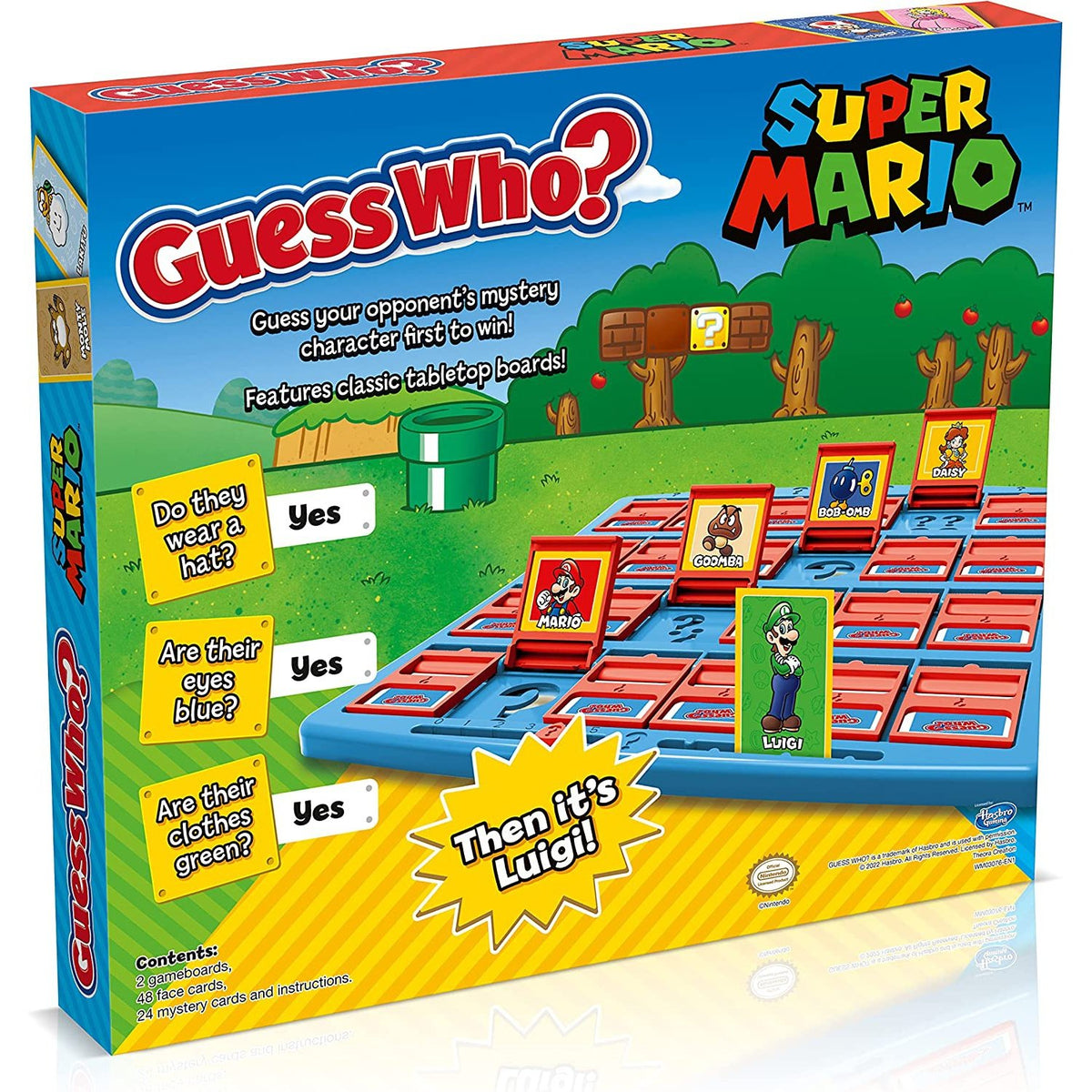 Winning Moves Super Mario Guess Who? Board Game – The Family Gadget